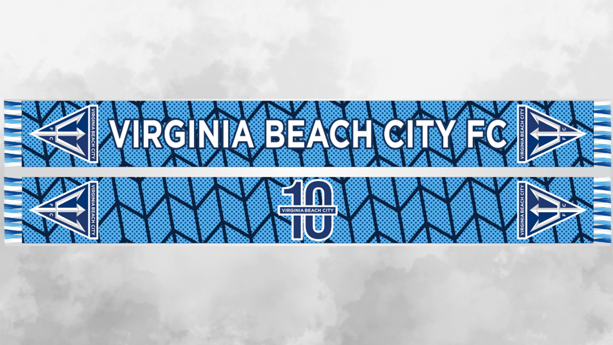 Virginia Beach City FC Unveils 10th Season Ticket Bundle Scarf ...