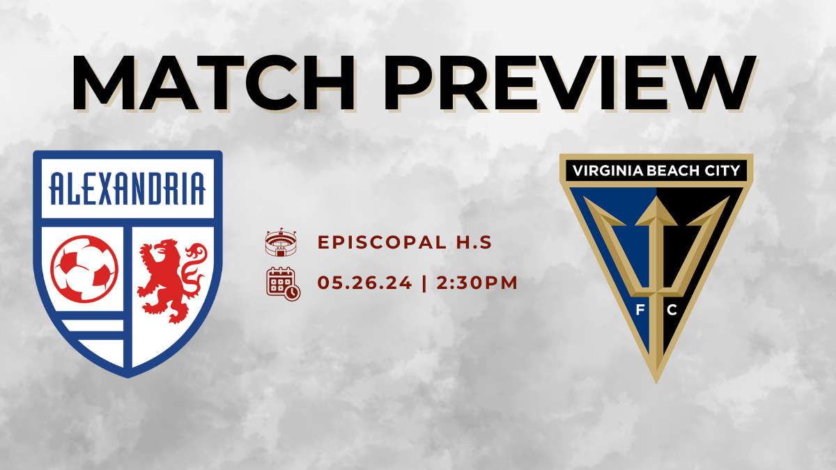 Match Preview | VBCITY FC VS Alexandria Reds - Official Virginia Beach ...